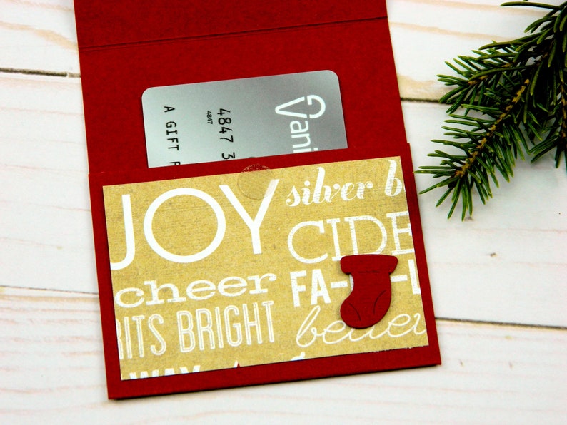 Christmas Money Holder Money Gift Card Cash Envelopes Secret Santa ...