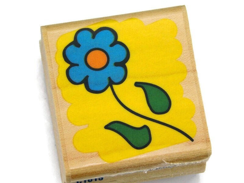Daisy Rubber Stamp Daisy Flower Stamp Stampabilities Stamp Wood Mount ...