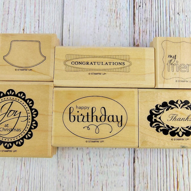 Stampin up Retired Stamps - Etsy