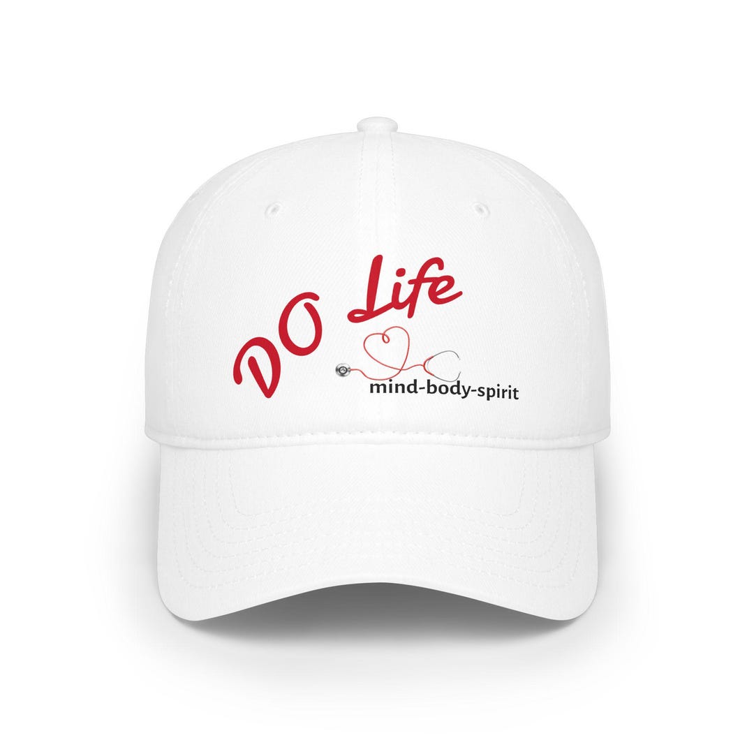 DO Life Mind-body-spirit Cap | Embroidered Wellness Hat - Etsy