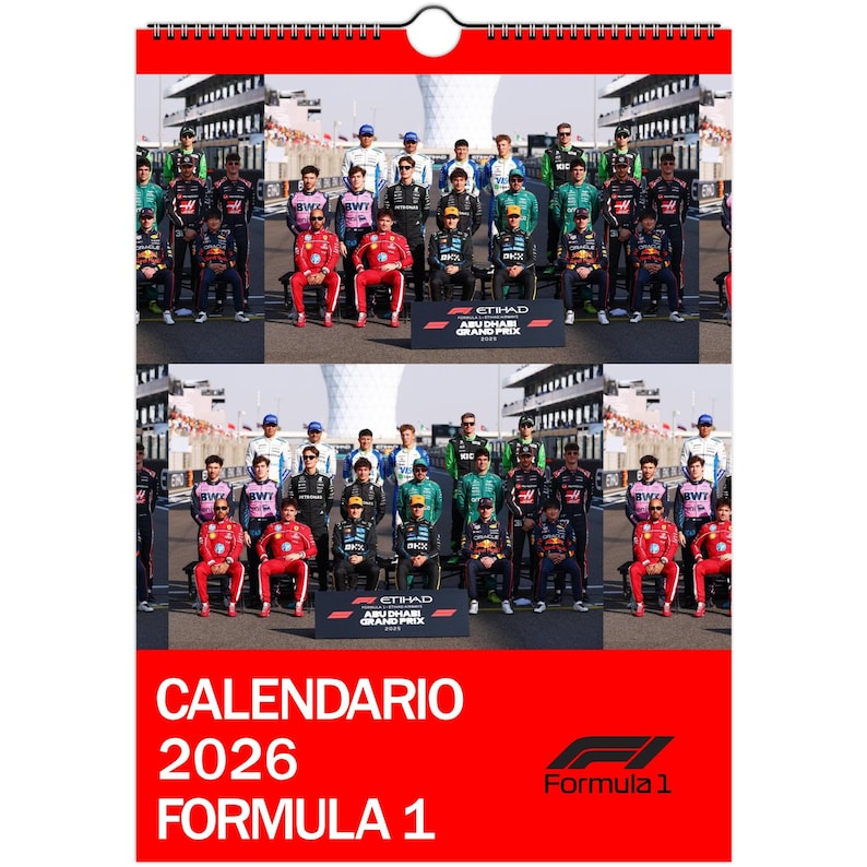 Formula 1 Calendar 2026 | F1 Racing – Grand Prix and Speed - Etsy