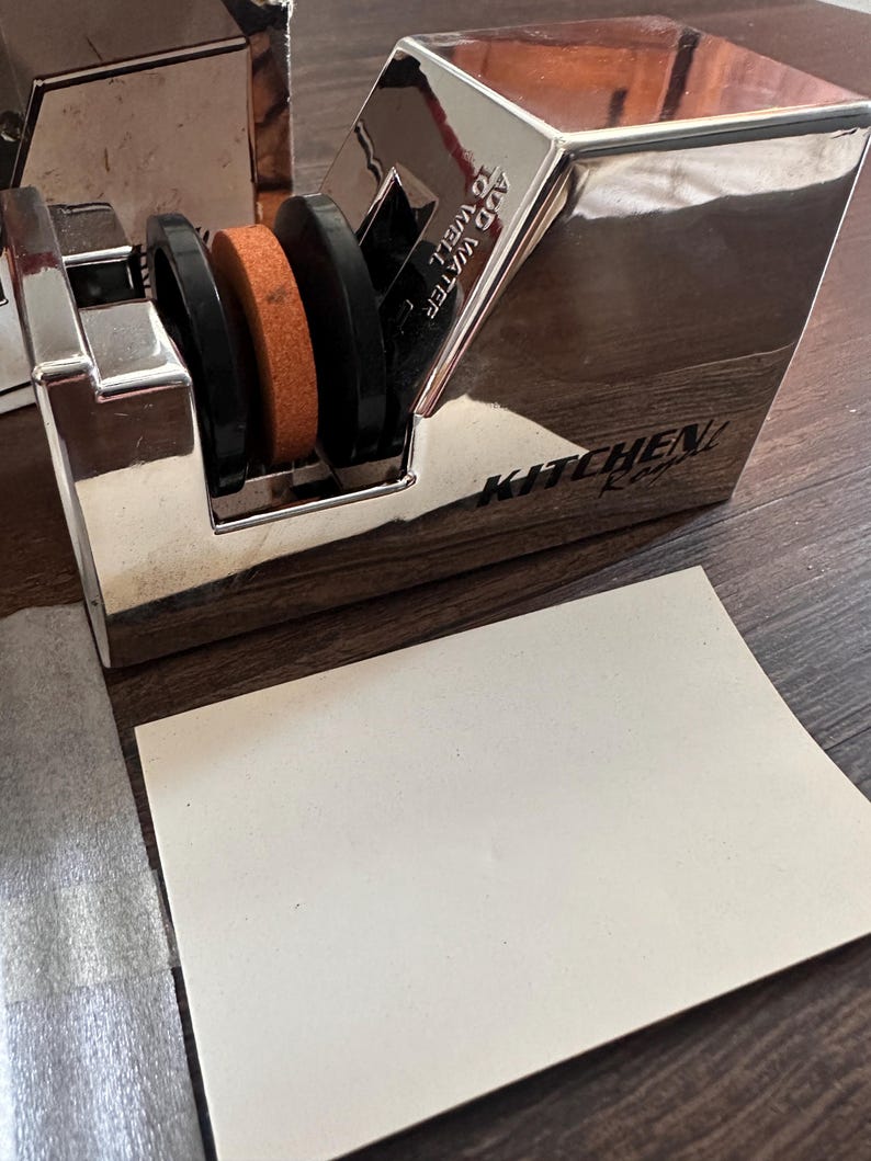Vintage Kitchen Royal Knife Sharpener | Two-stage Sharpening System (new in Box) - Etsy