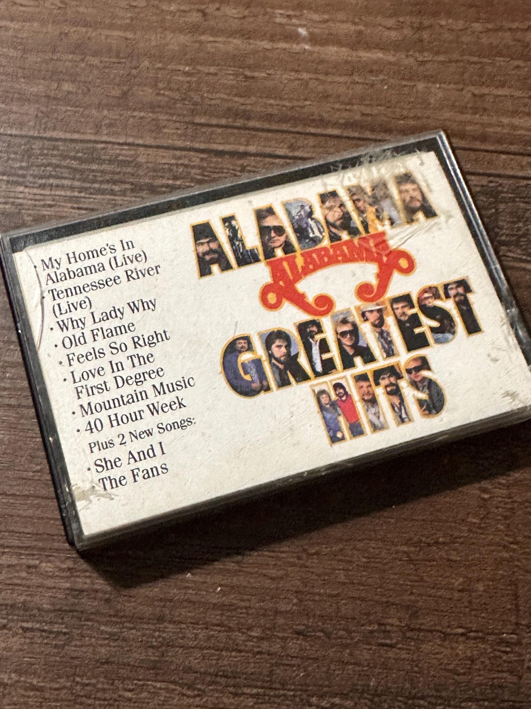 1986 “greatest Hits” Cassette by Alabama | Vintage Country Cassette ...
