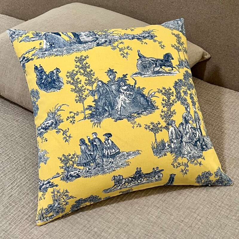 Toile Fabric by the Yard - Etsy