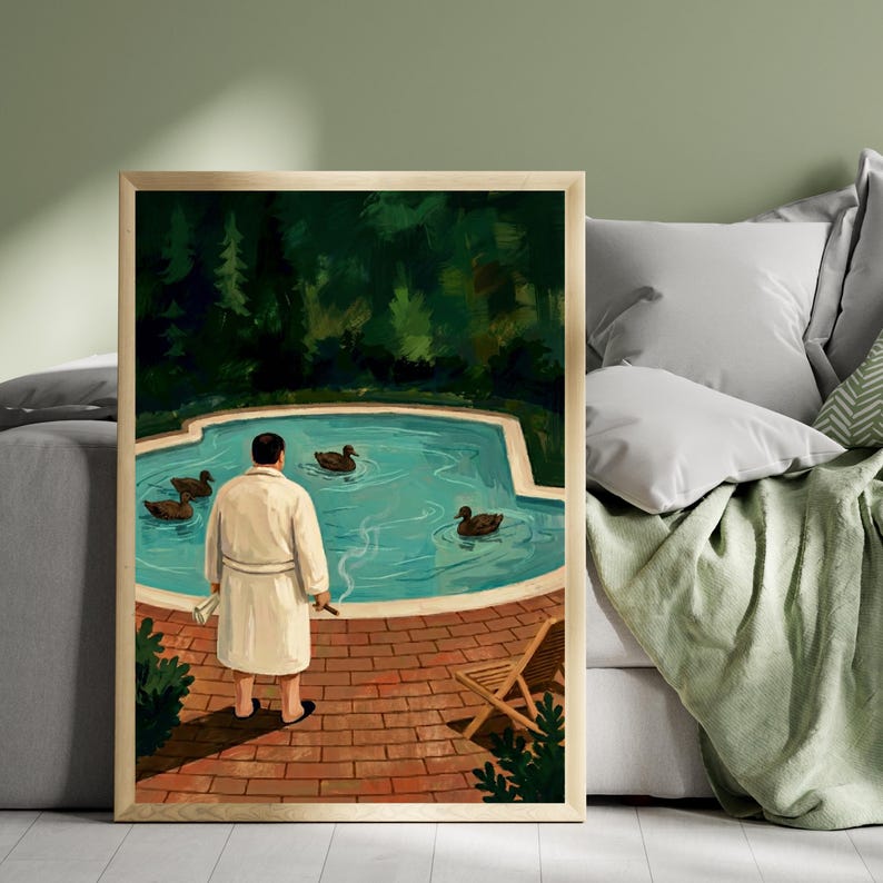 The Sopranos Wall Art, Tony Soprano Poster, HBO Crime Drama TV Series ...