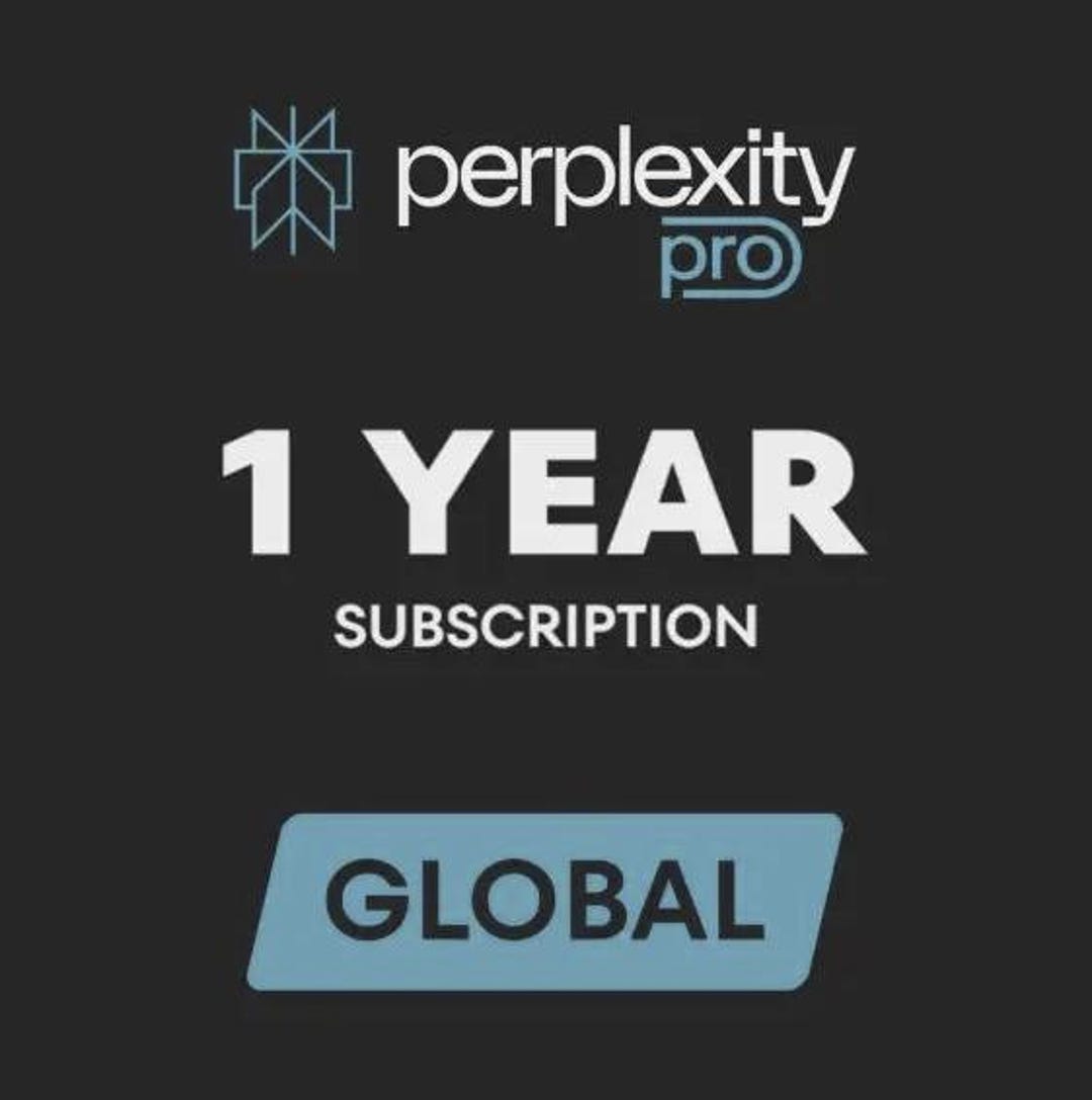 Perplexity Pro Subscription: 1 Year Access to Gemini 3 PRO, Grok 4 ...