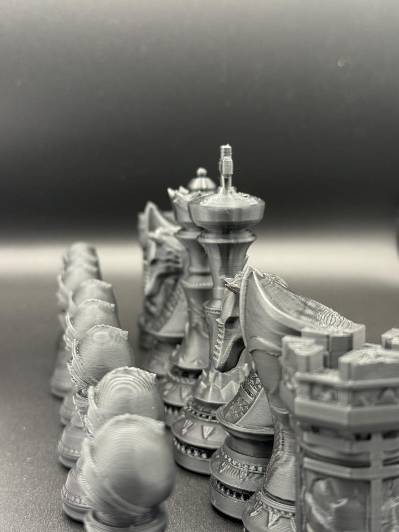 Hex Chess Pieces - Etsy