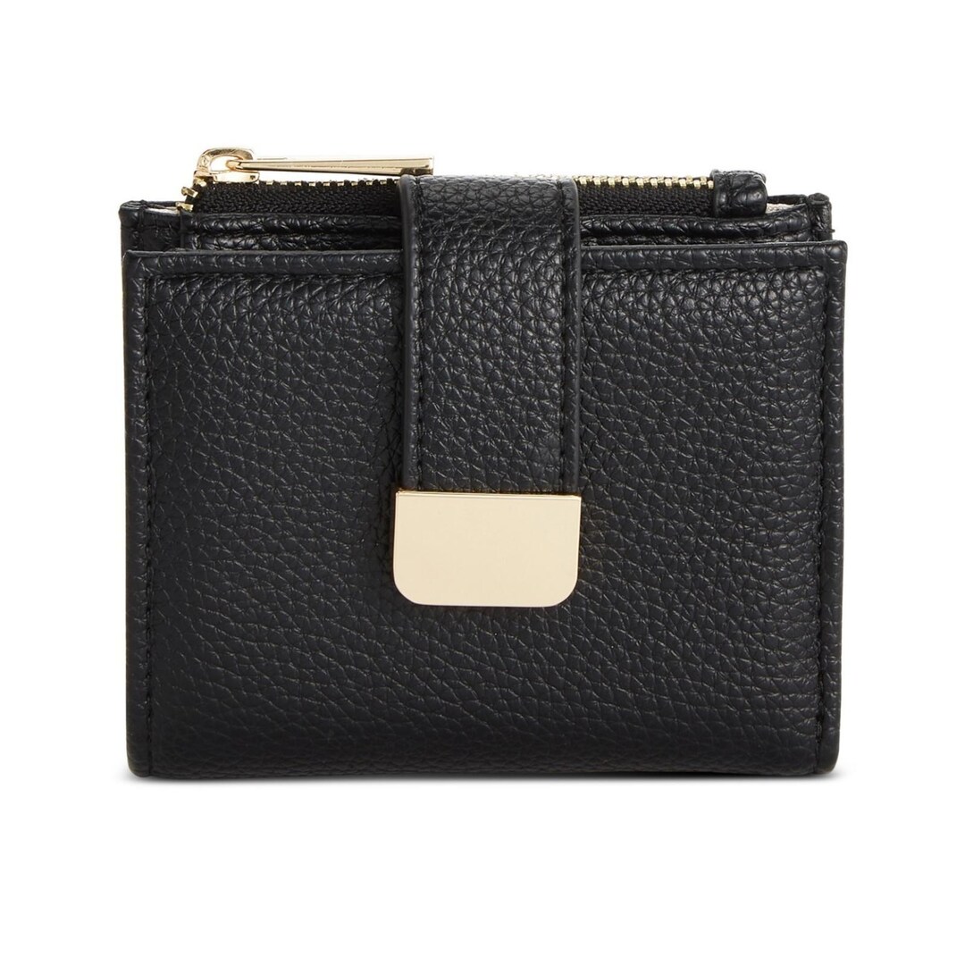 On 34th Zip & Snap Wallet – Black - Etsy