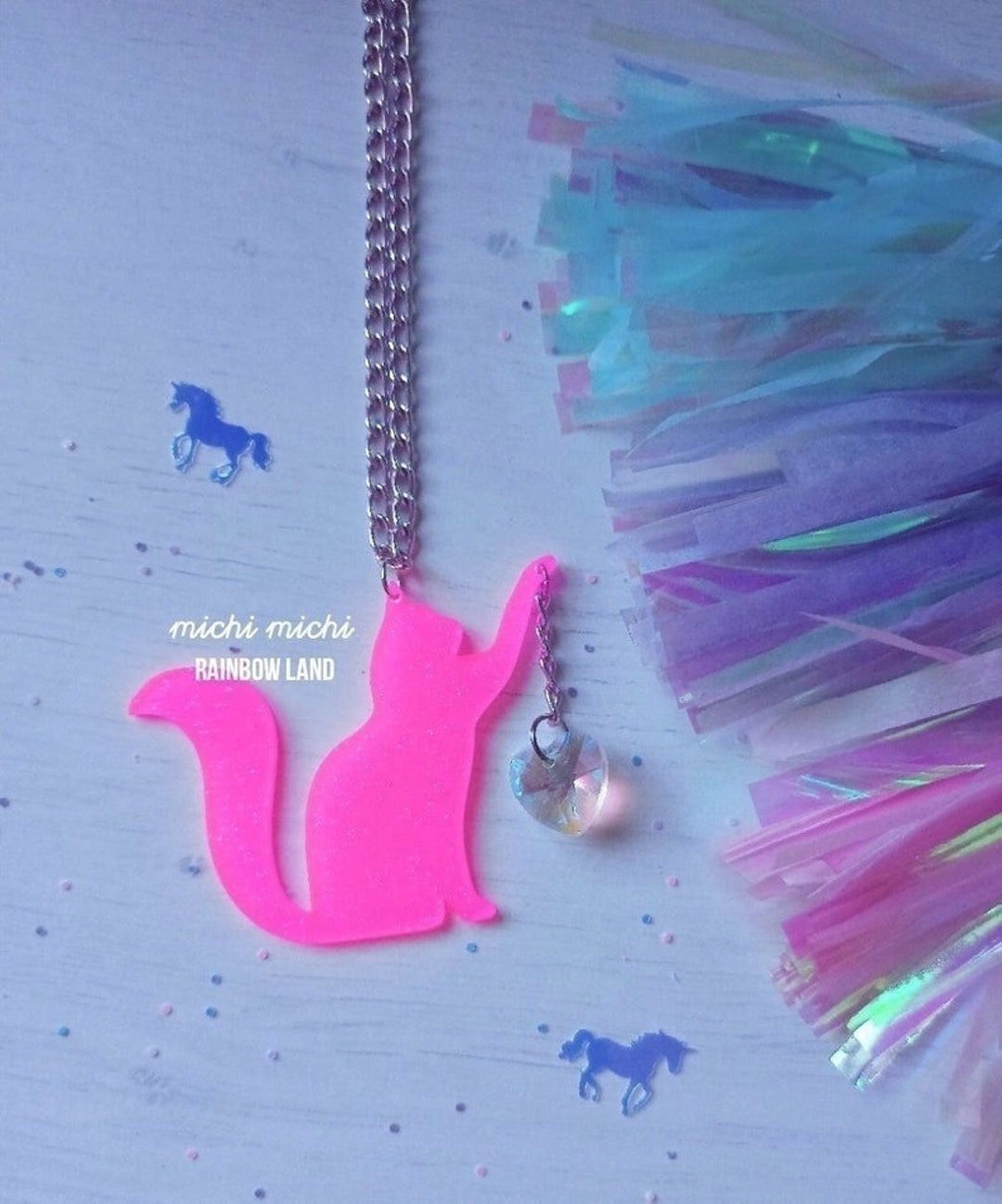 Glitter Pink, Cat Kawaii, Girly, Acrylic Cat, Pet Playing, Animal ...