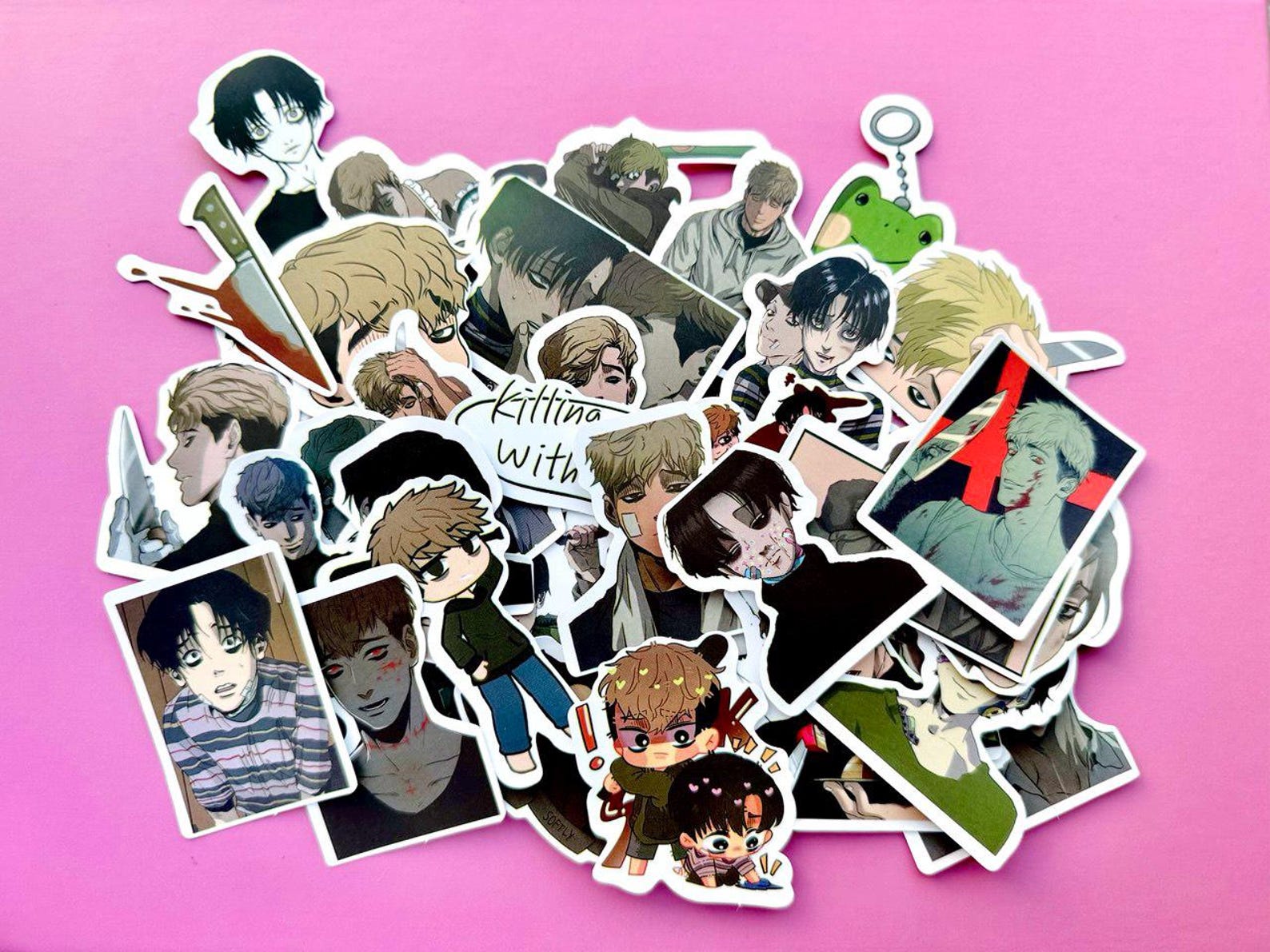 Conjunto de stickers de manhwas BL coreanos (los 3 mejores títulos yaoi ...