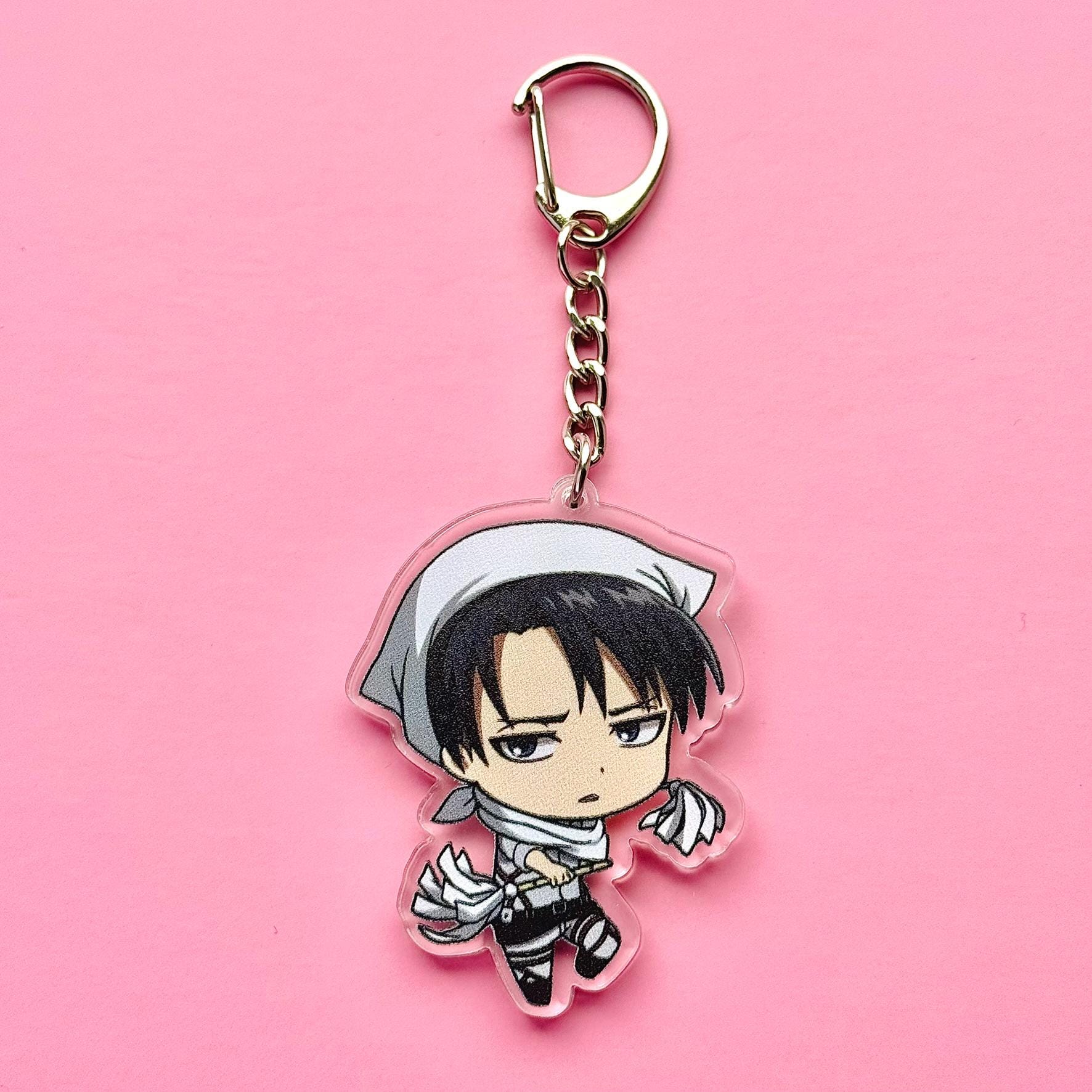 Anime Character Keychain - Etsy