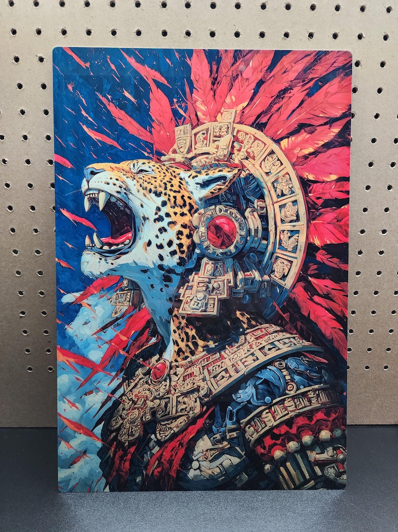 Tezcatlipoca Metal Poster - Etsy