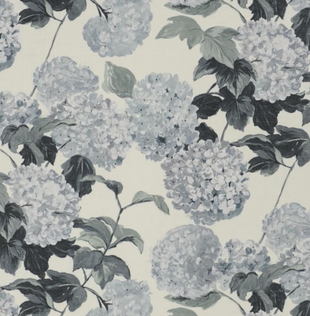 Designers Guild Cassandra Fabric – Graphite – 19 Yards | Discontinued ...