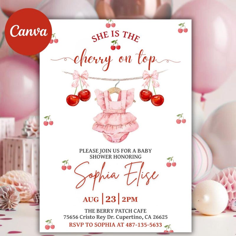 Welcome Berry Baby Shower - Etsy