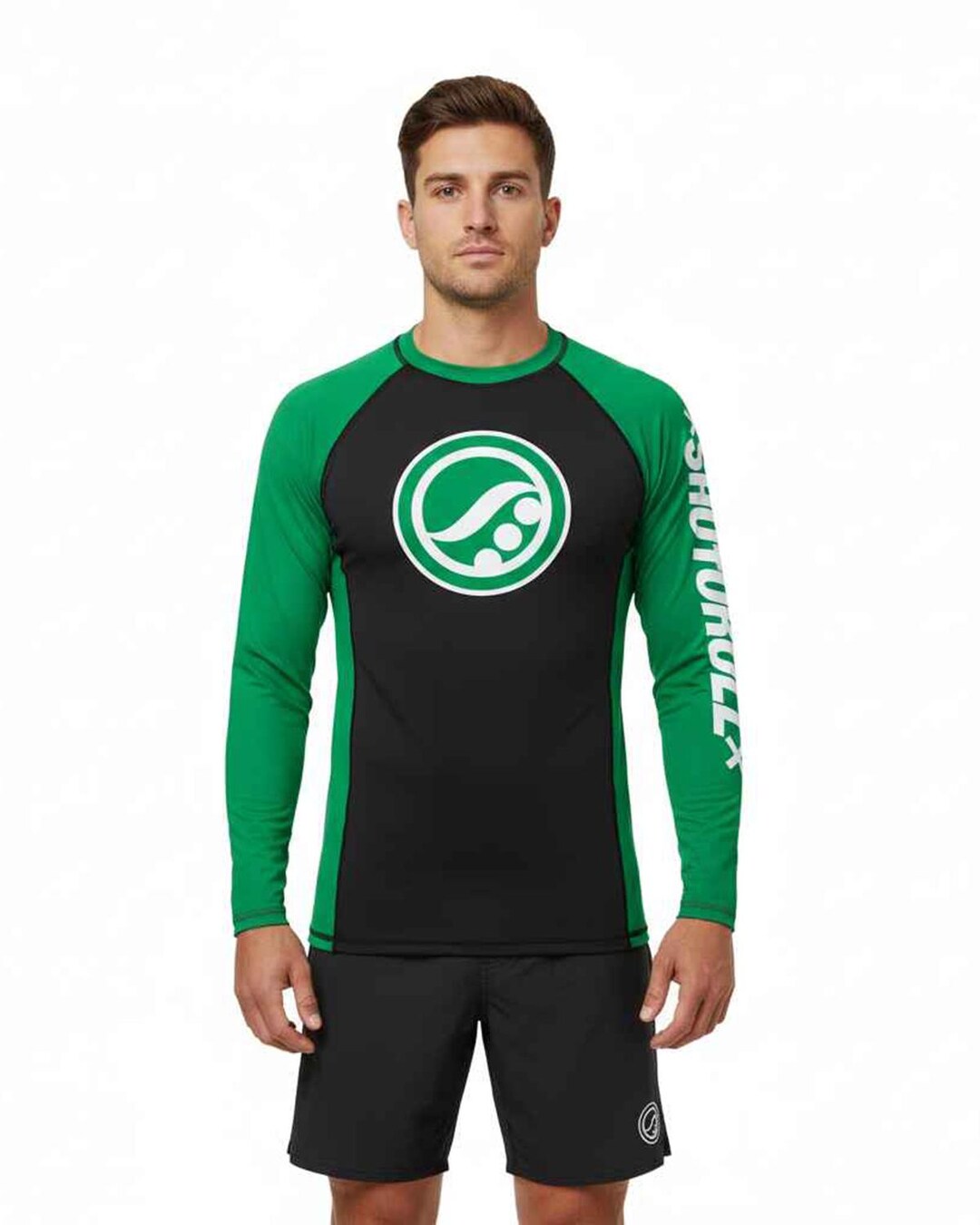 Shoyoroll Hunt Competitor BJJ Rash-guard - Long-sleeve Compression ...