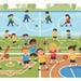 American Sports Coloring Pages for Kids | USA Sports Activity Coloring ...