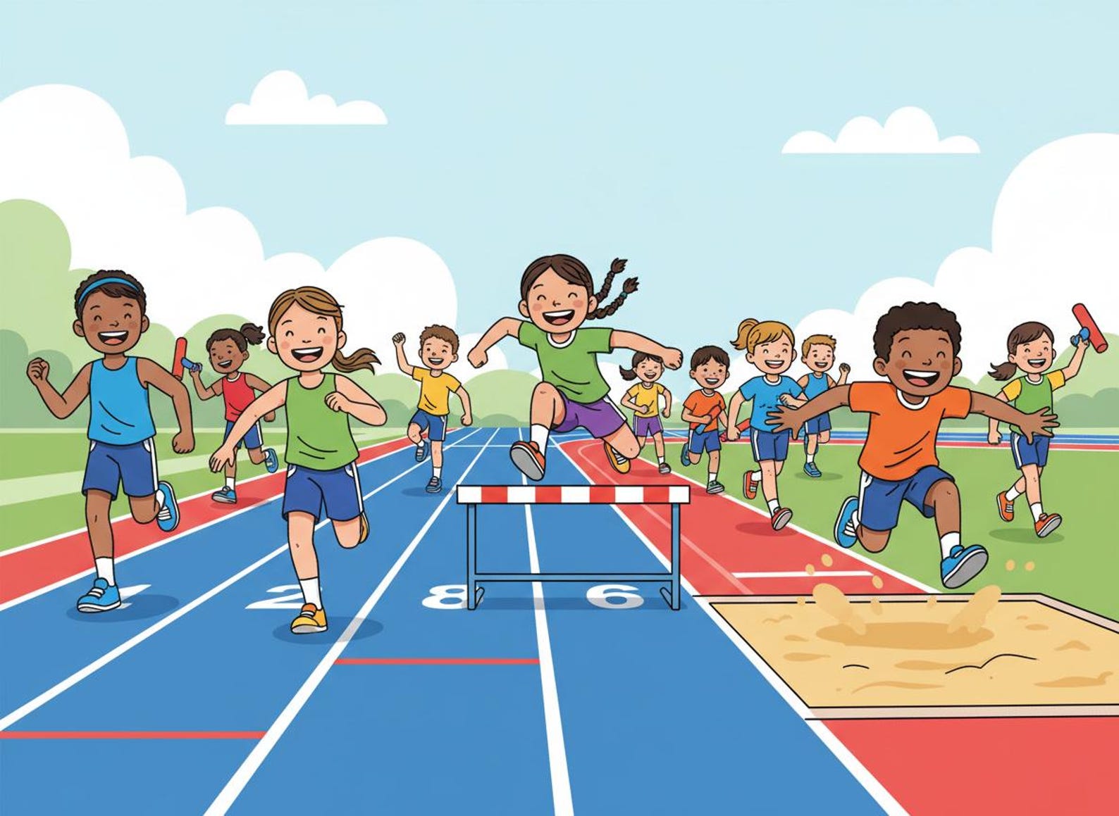 American Sports Coloring Pages for Kids | USA Sports Activity Coloring ...