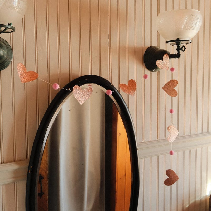 Valentine Ball Garland - Etsy