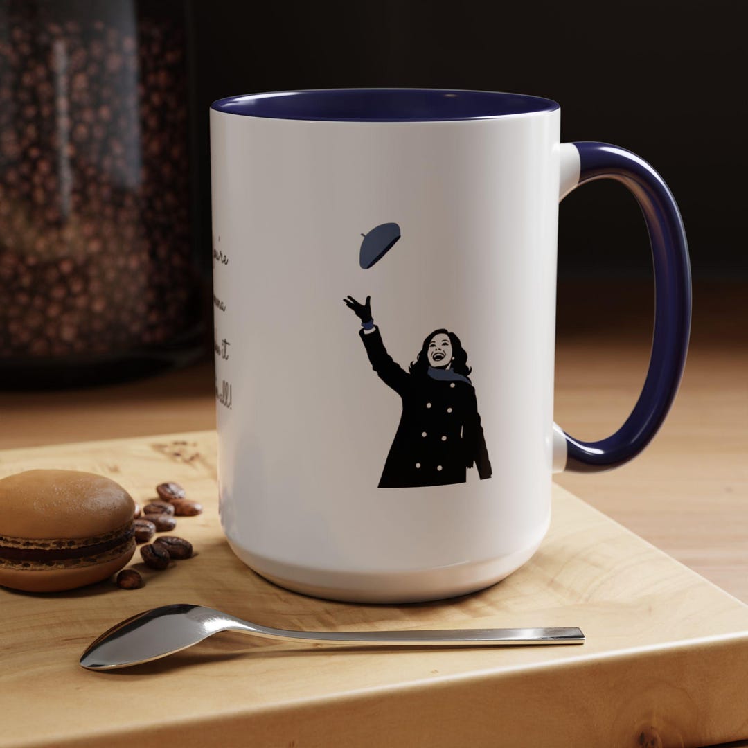 Mary Tyler Moore Throwing Beret Mug | Iconic TV Moment Coffee Mug - Etsy