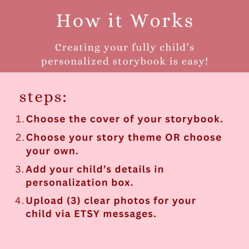 Personalized Princess Story Book From Photo for Girls | Custom Baby ...
