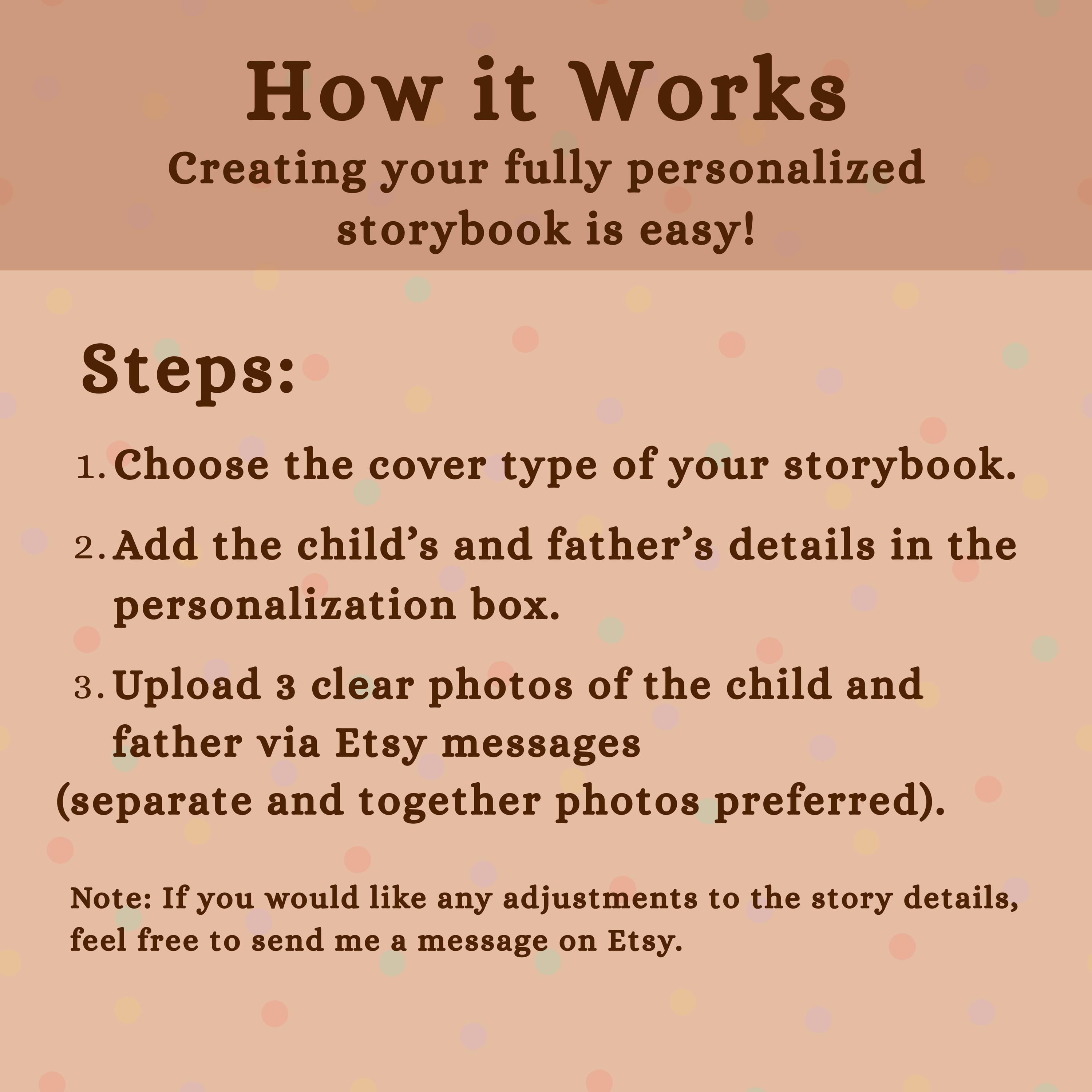 Personalized Father’s Day Story Book for Kids | My Dad My Superhero ...
