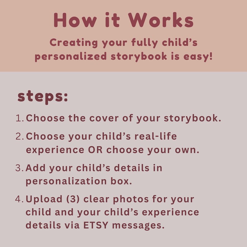 Personalized Baby Storybook: Real-life Experience Keepsake - Etsy