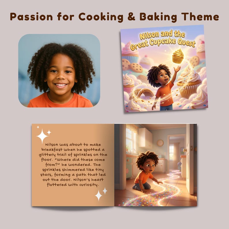 Personalized Story Book Kids From Photo Gift for Toddler Story ...