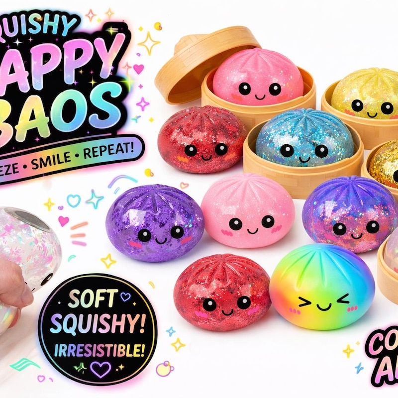 Mystery Dumpling Squishy Bao Bun - Etsy