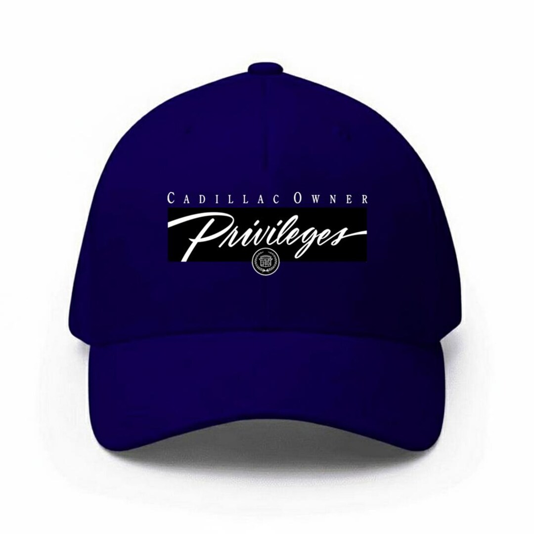 Cadillac Owners Privileges Logo Printed Hat Baseball Cap Adjustable - Etsy
