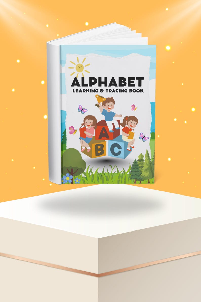 ABC Alphabet Tracing Book Printable | Kids Letter Tracing Worksheets ...