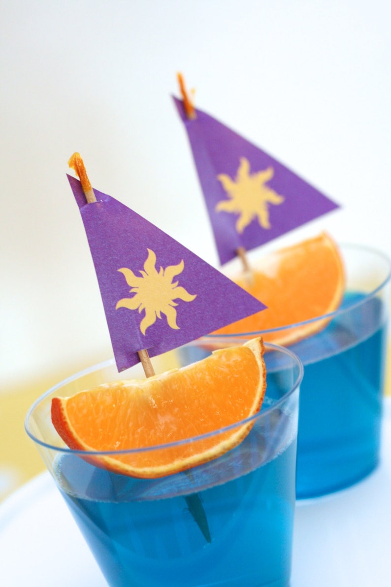 COMBO PACK Tangled Party Decor - Printable PDF Instant Download ...
