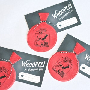 Editable Whoopee Cushion Valentine Template - Printable PDF Whoopie ...