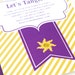 Rapunzel Tangled Inspired Invitations "let's Tangle" Personalized ...