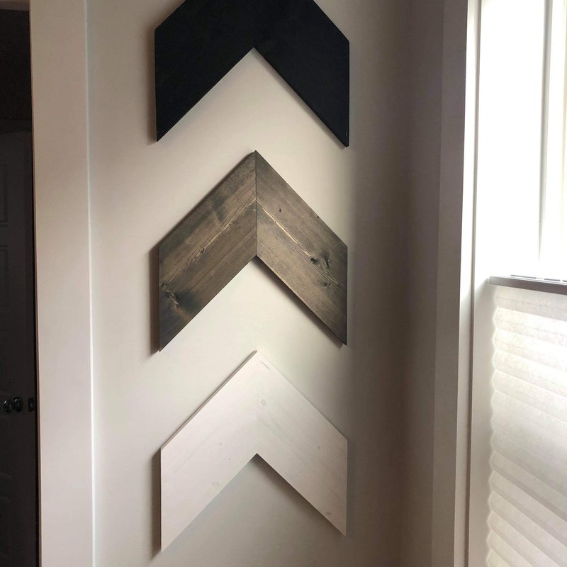 Chevron Wall Art - Etsy