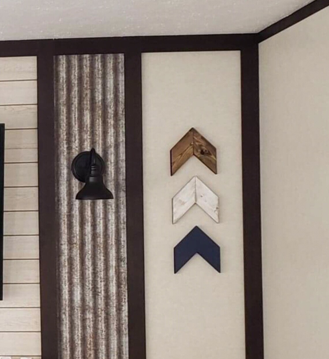 Farmhouse Arrows Rustic Arrows Nursery Arrows Navy White - Etsy