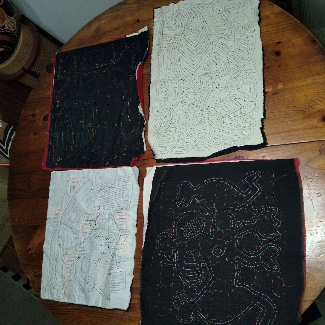 Hand Sewn Kuna Molas Mola From Panama Vintage Huge Lot of 26 - Etsy
