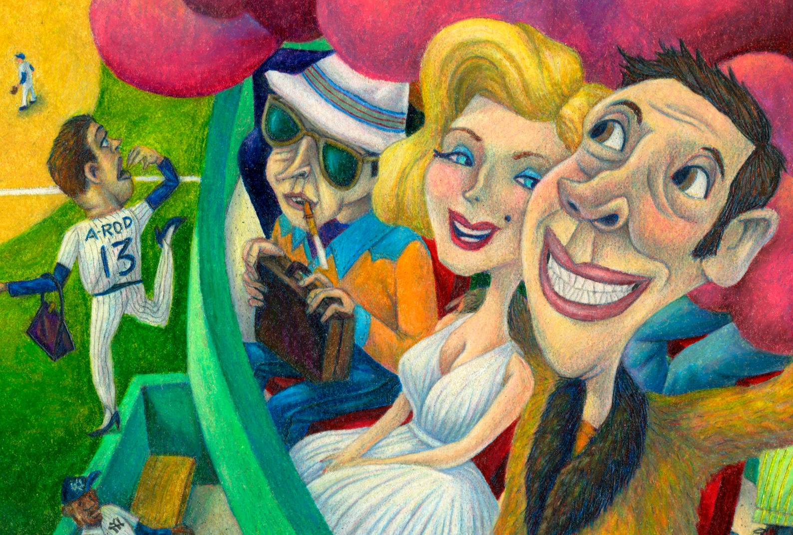 Reverse the Curse a Drawing of the Boston Red Sox Victory Over - Etsy