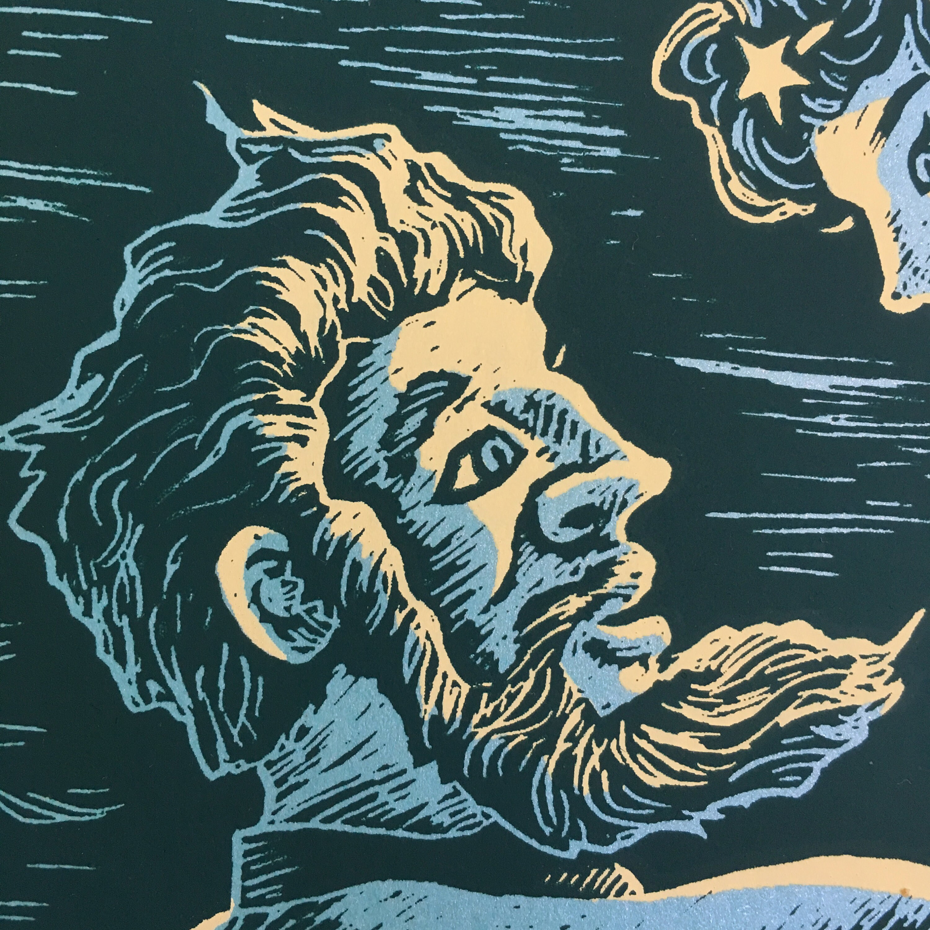 Under A Newport Moon is a Limited Edition Silkscreen Print by Dan ...