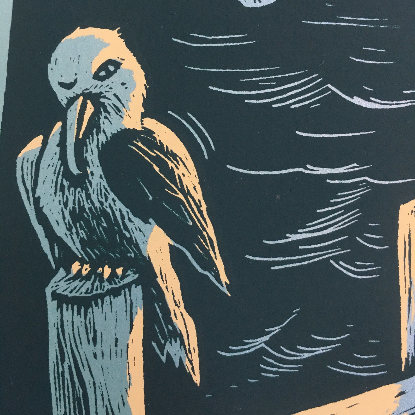 Under A Newport Moon is a Limited Edition Silkscreen Print by Dan ...