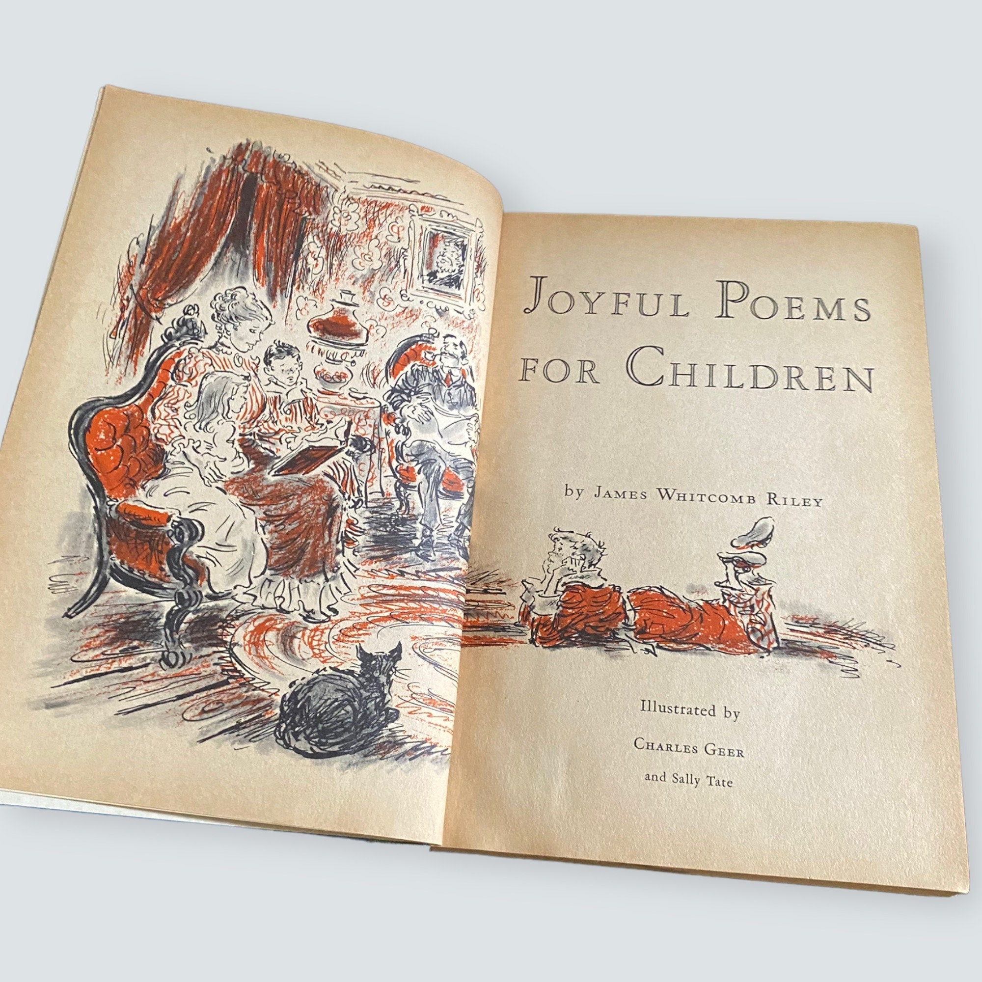 Joyful Poems for Children by James Whitcomb Riley - Etsy
