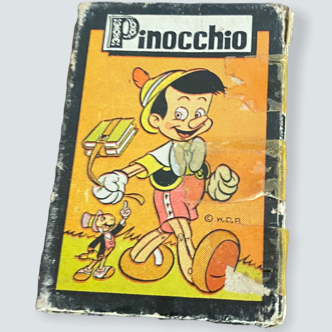 Vintage Card Game Pinocchio - Etsy