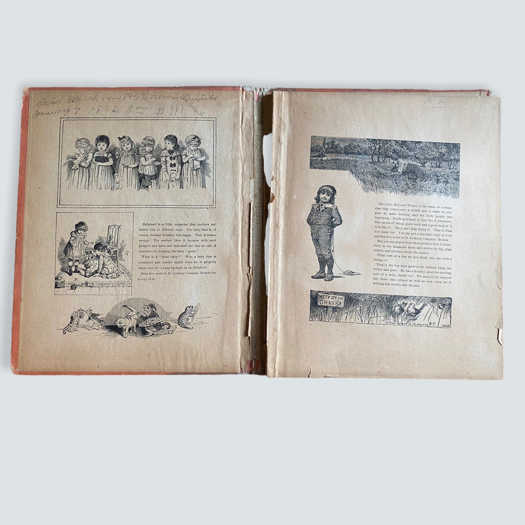 Antique 1886 Wonder People Book - Etsy