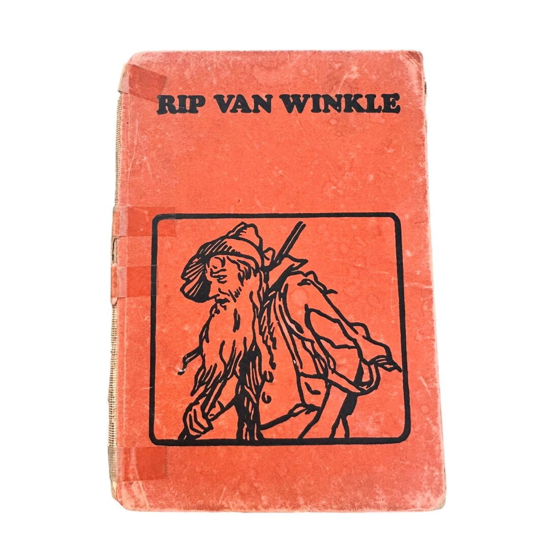 Rip Van Winkle 1927 Antique Book Children’s Classic - Etsy