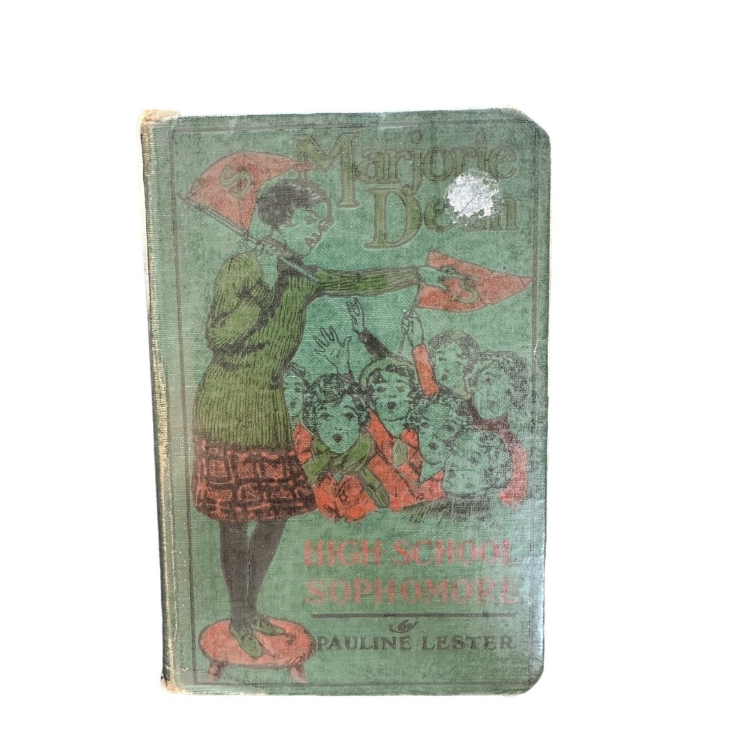 Antique Book Marjorie Dean High School Sophomore by Pauline Lester - Etsy