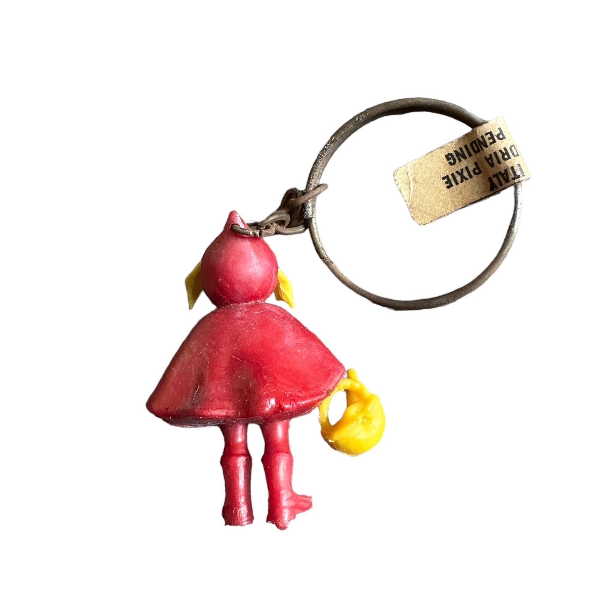 Vintage Keychain Little Red Riding Hood Original Xandria Pixie Labeled ...