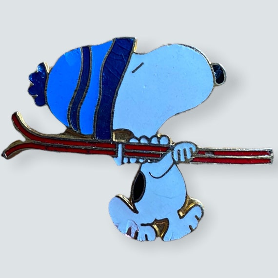 2 vintage Snoopy pins - Gem