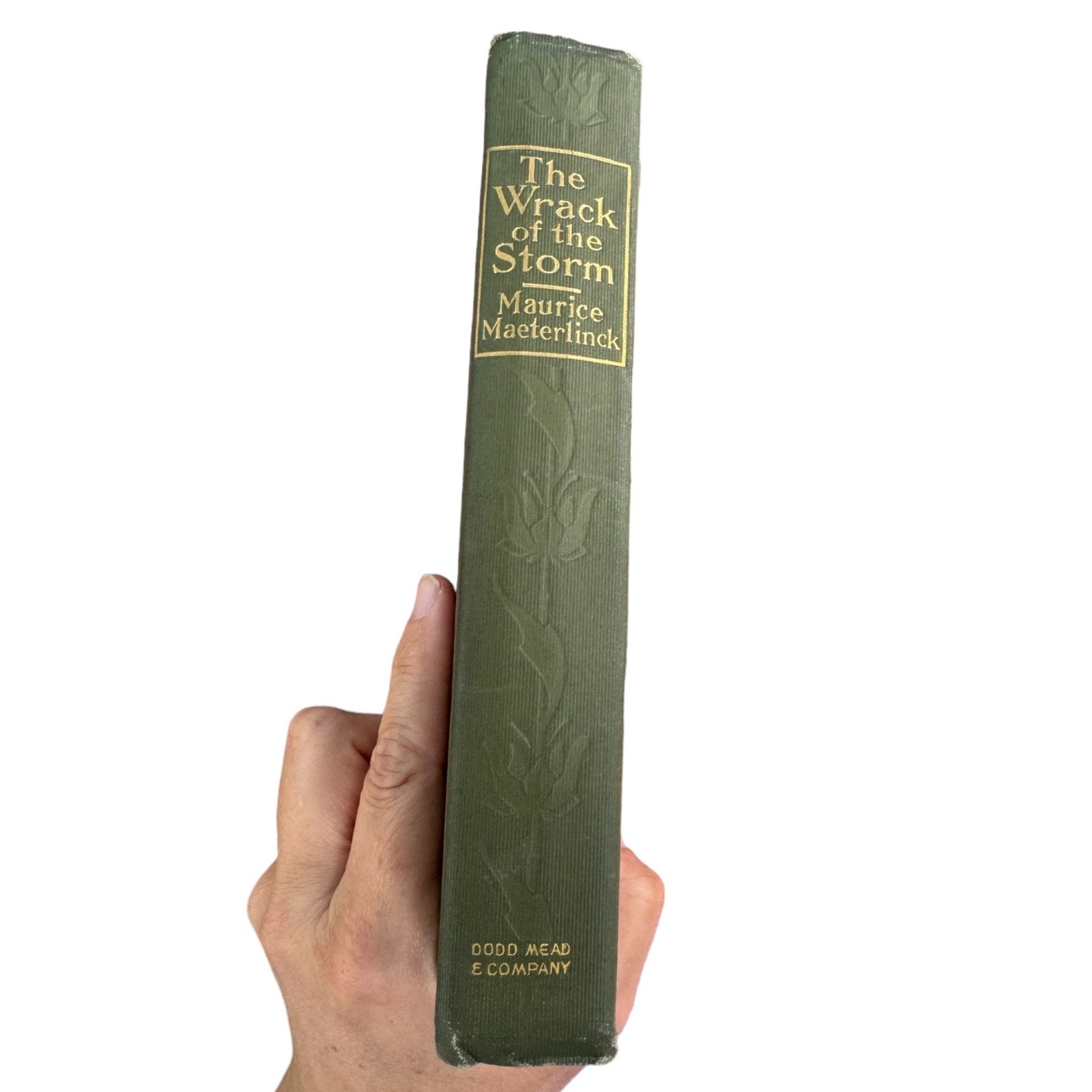 Rare Antique Book the Wrack of the Storm Maurice Maeterlinck 1916 - Etsy