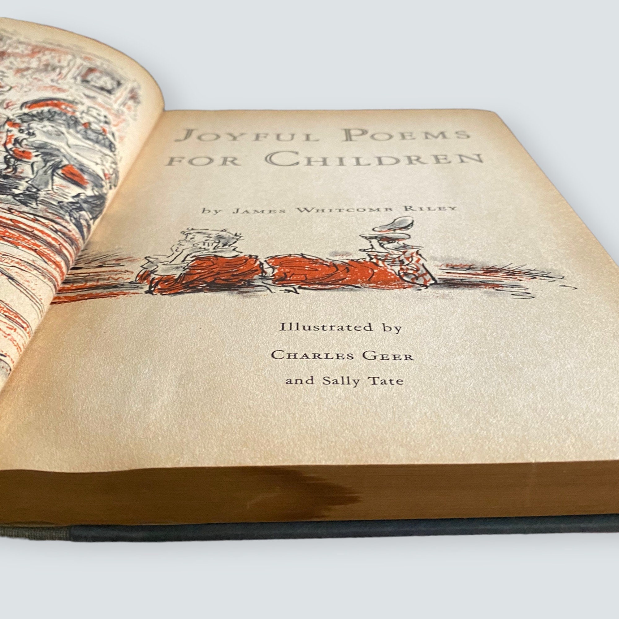 Joyful Poems for Children by James Whitcomb Riley - Etsy