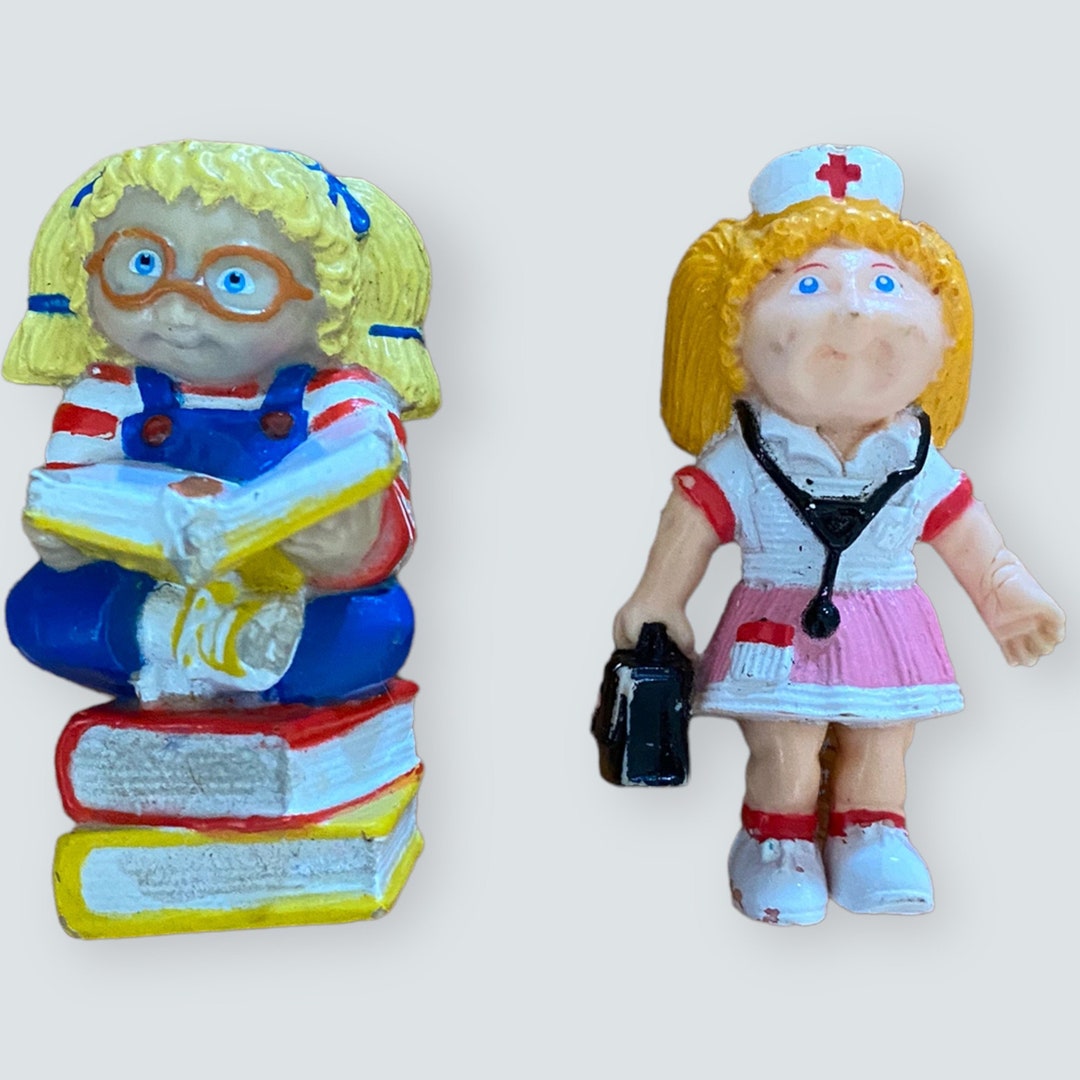 Vintage 1984 Cabbage Patch Figurines - Etsy