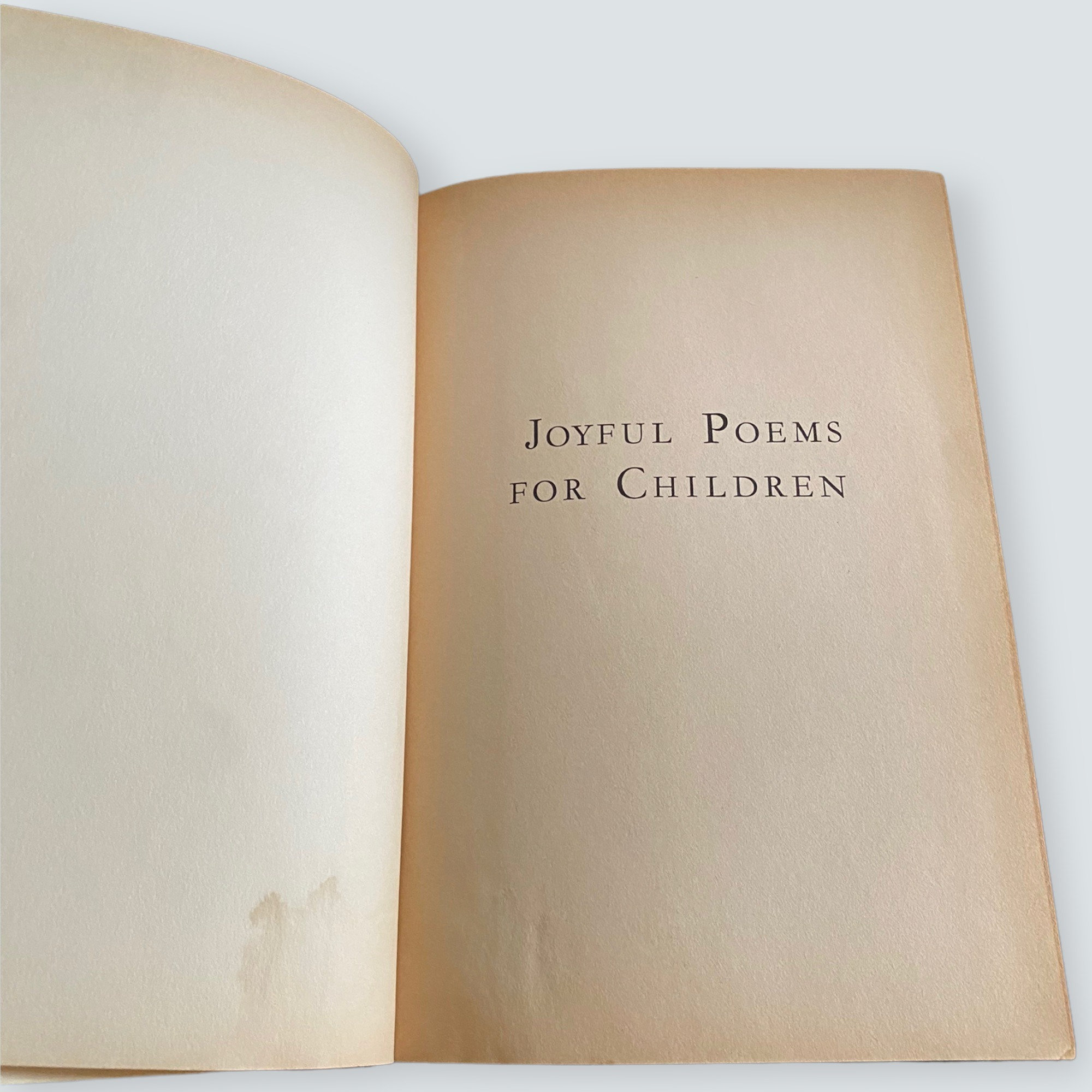 Joyful Poems for Children by James Whitcomb Riley - Etsy